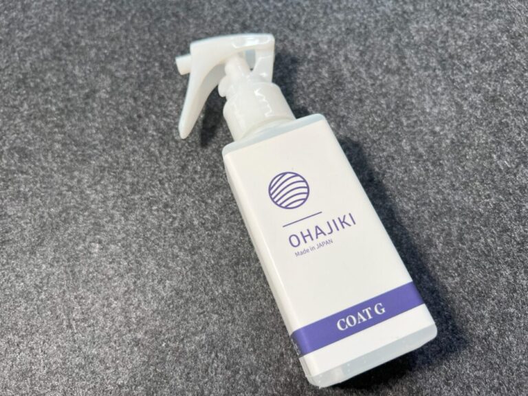 OHAJIKI コートG レビュー：固まらないガラスコーティングの使い方